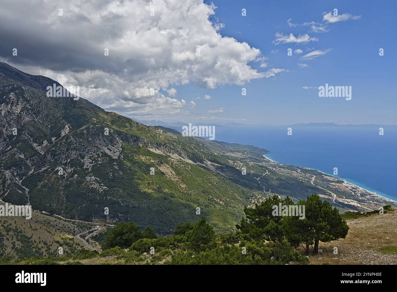 Llogara tunnel albania hi-res stock photography and images - Alamy