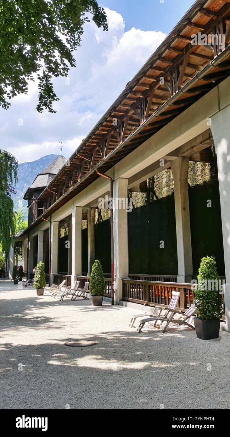 Graduation house in Bad Reichenhall Stock Photo - Alamy