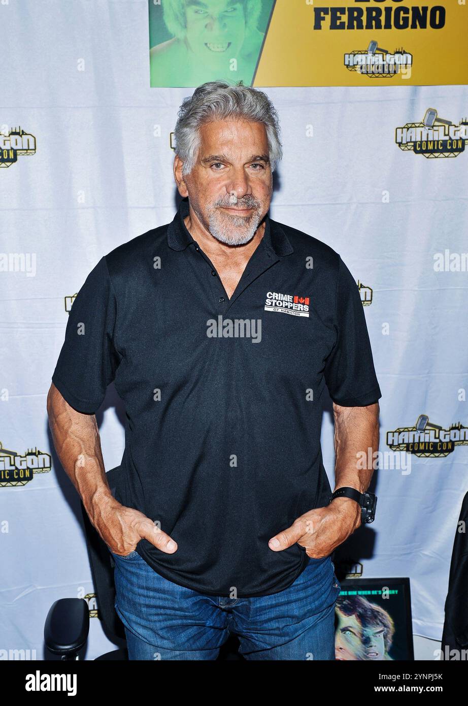 Hamilton, Ontario, Canada. 21st Sep, 2024. Actor Lou Ferrigno (best ...