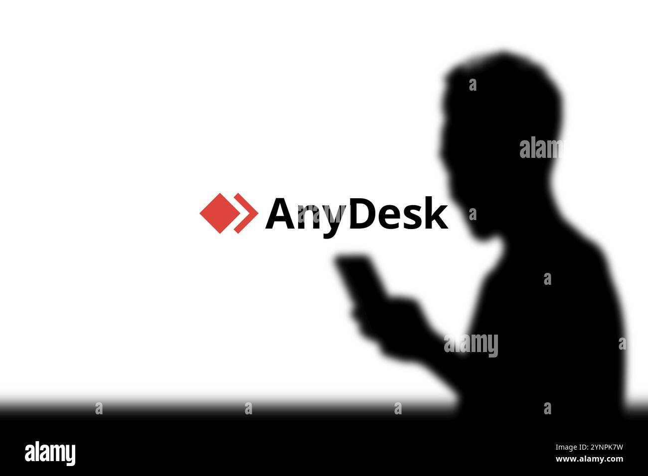 AnyDesk app logo on phone screen Stock Photo - Alamy