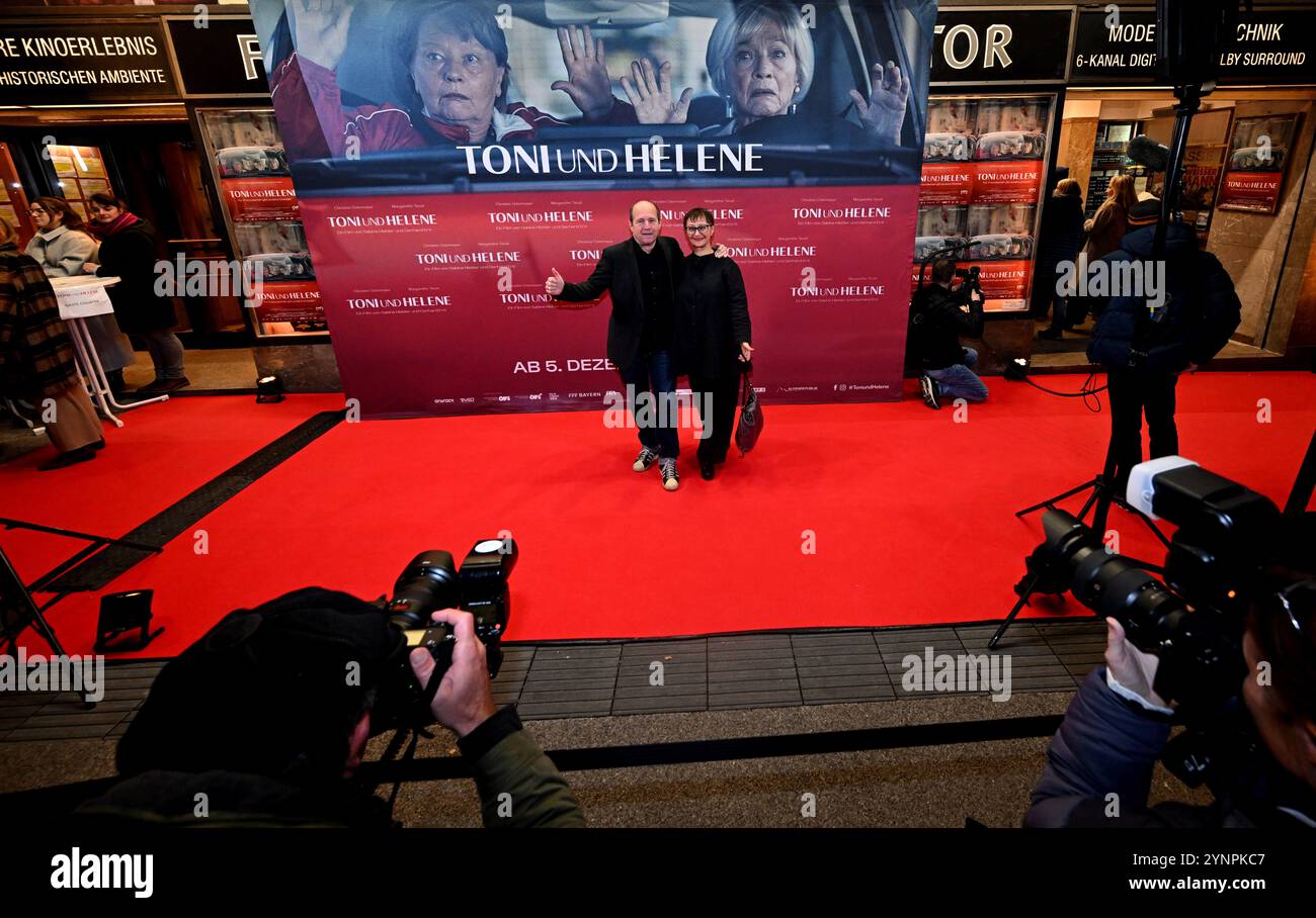 Munich, Germany. 26th Nov, 2024. Directors Gerhard Ertl and Sabine ...