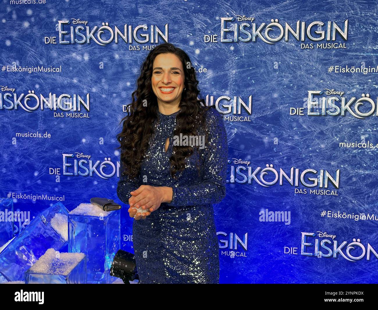 Stuttgart, Germany. 26th Nov, 2024. Web video producer Sally Özcan at ...