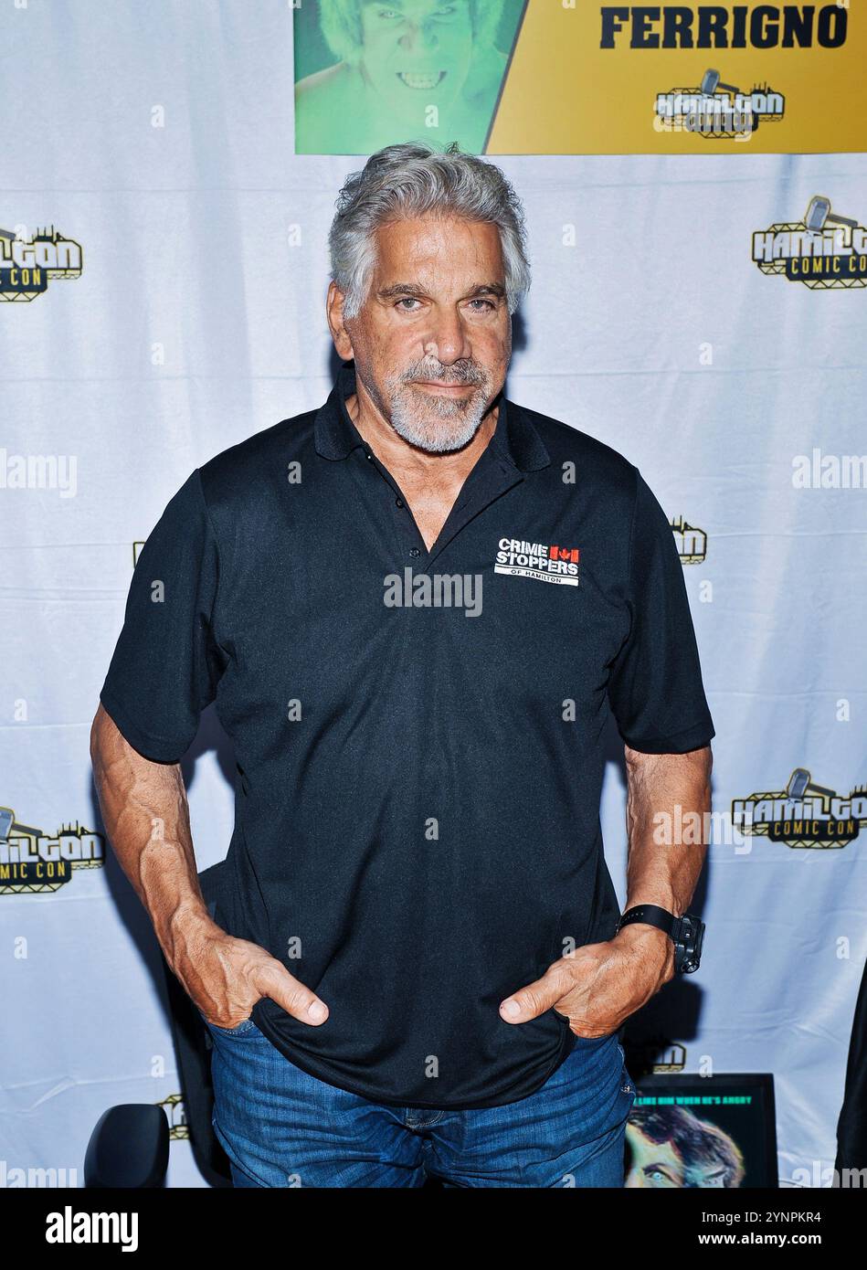 Hamilton, Ontario, Canada. 21st Sep, 2024. Actor Lou Ferrigno (best ...