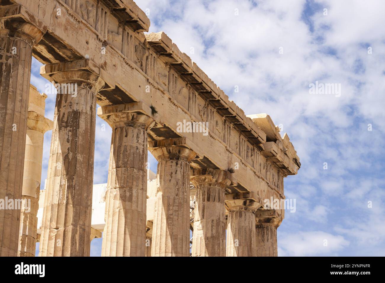 Details parthenon in athens hi-res stock photography and images - Alamy