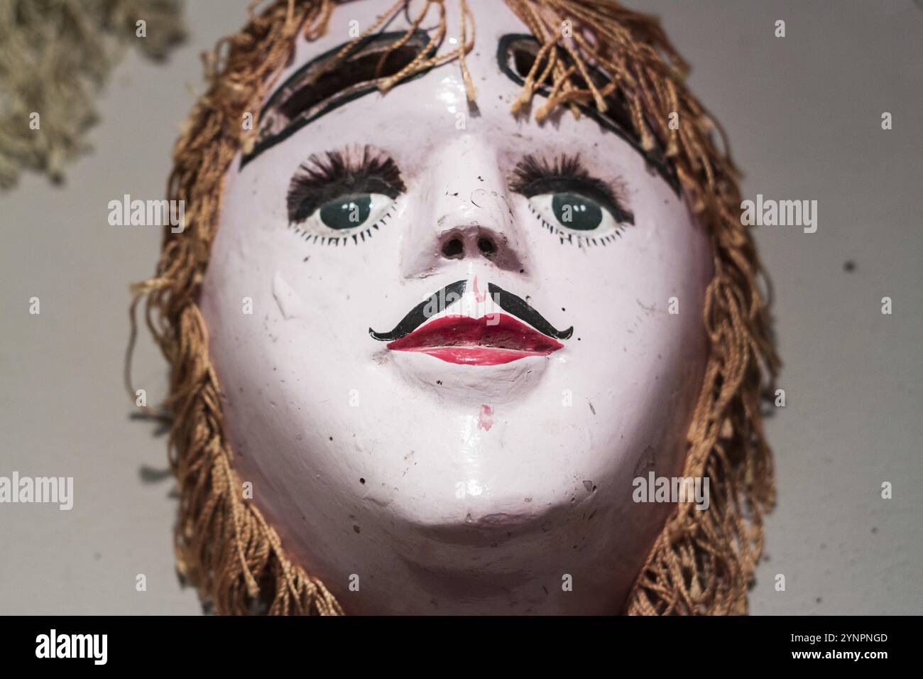 Traditional mexican mask used for dance and ritual. Zacatecas, ZAC ...