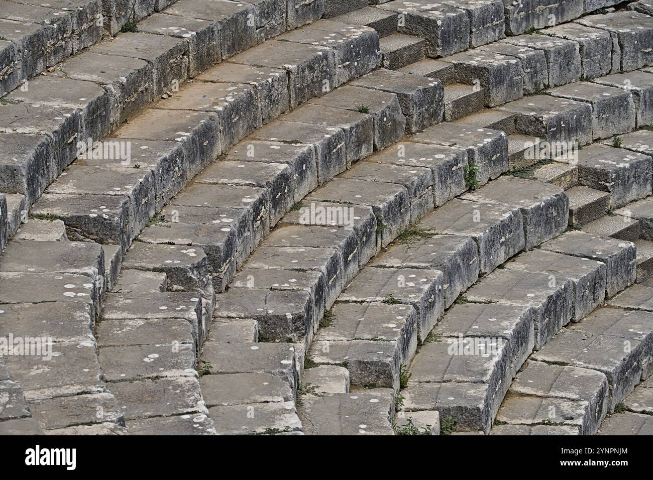 The stairs of the amphitheater Stock Photo - Alamy