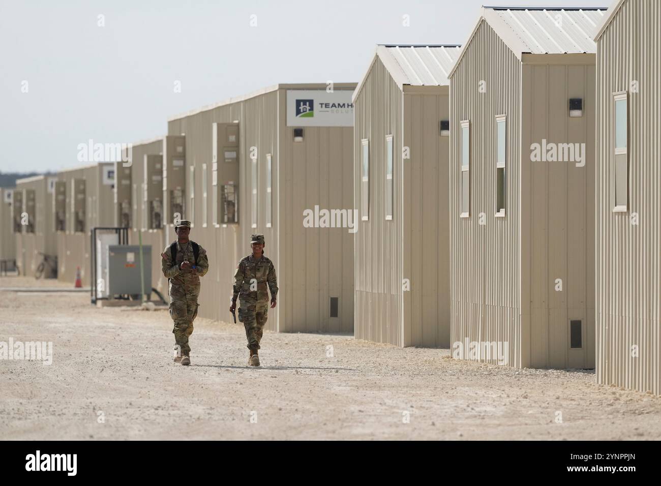 November 26, 2024, Eagle Pass, Tx, USA: Texas National Guard soldier ...