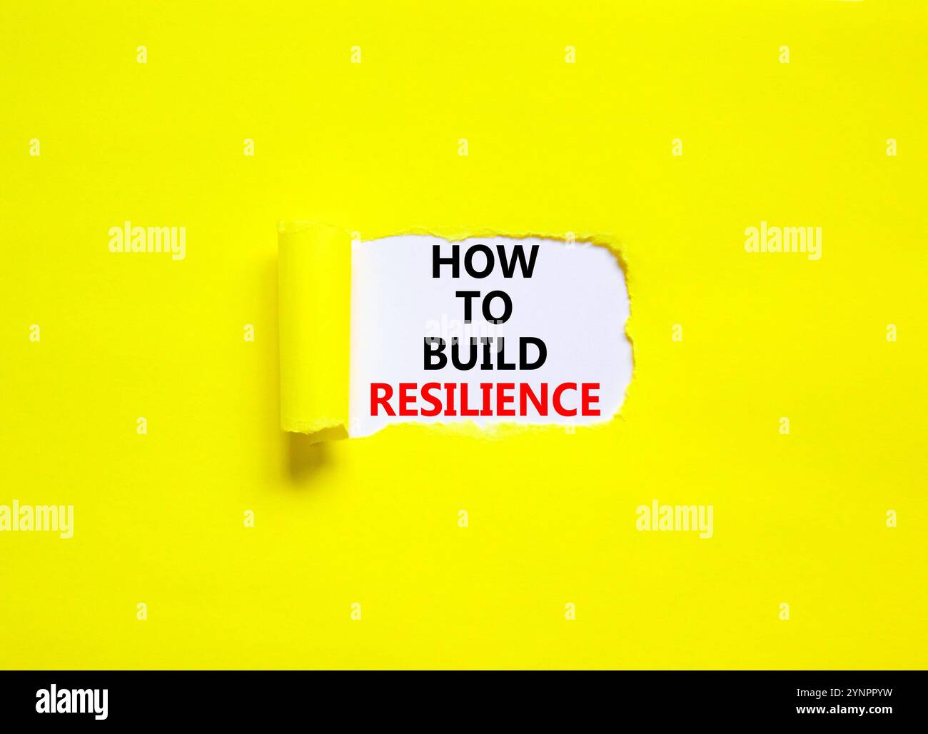 How to build resilience symbol. Concept words How to build resilience ...