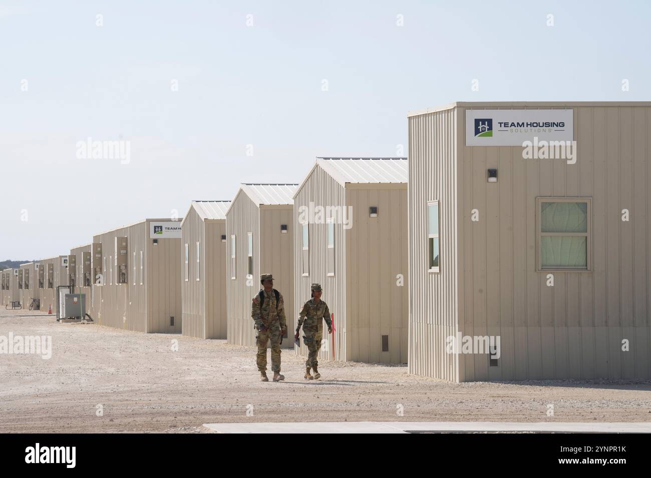 Eagle Pass Texas USA, Nov 26 2024: Texas National Guard soldiers ...