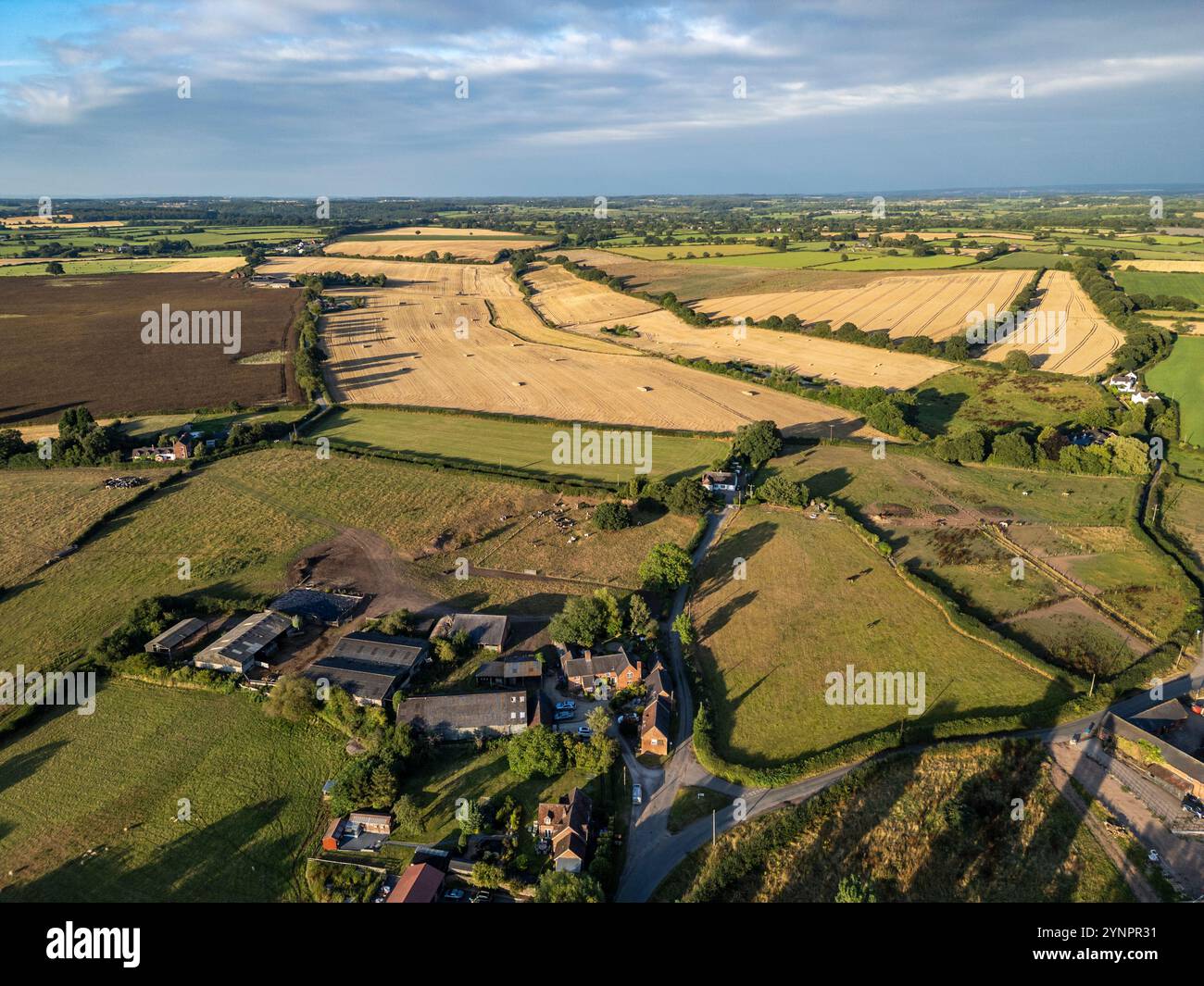 English countryside drone hi-res stock photography and images - Alamy