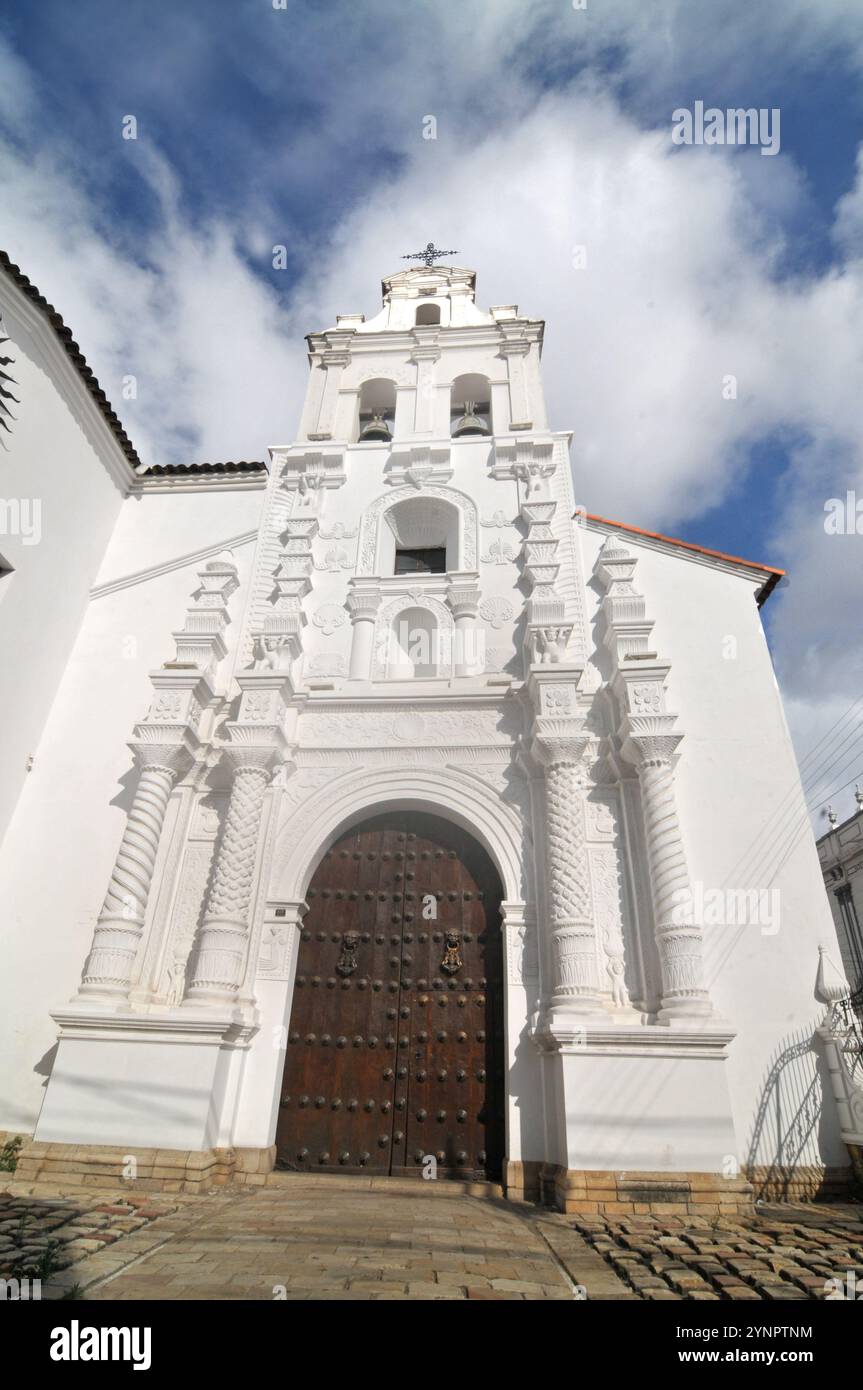 Santa Monica Church in Sucre, Bolivia Stock Photo - Alamy
