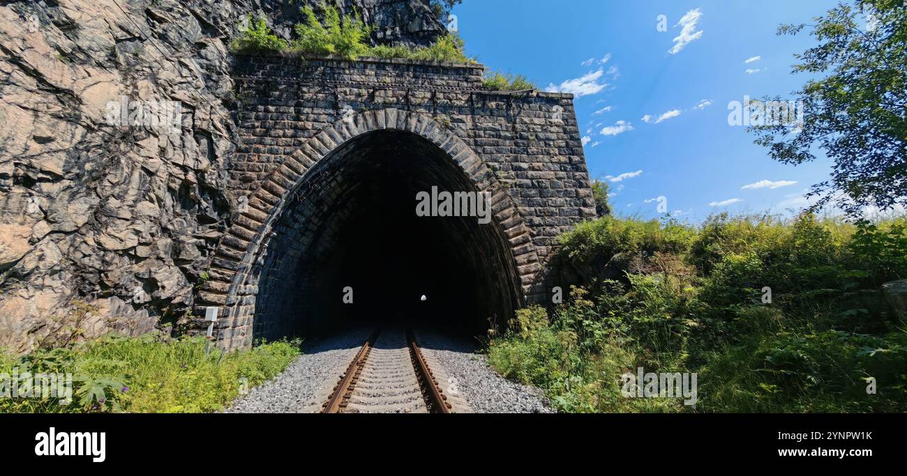 Old tunnel on Circum-Baikal Railway Stock Photo - Alamy