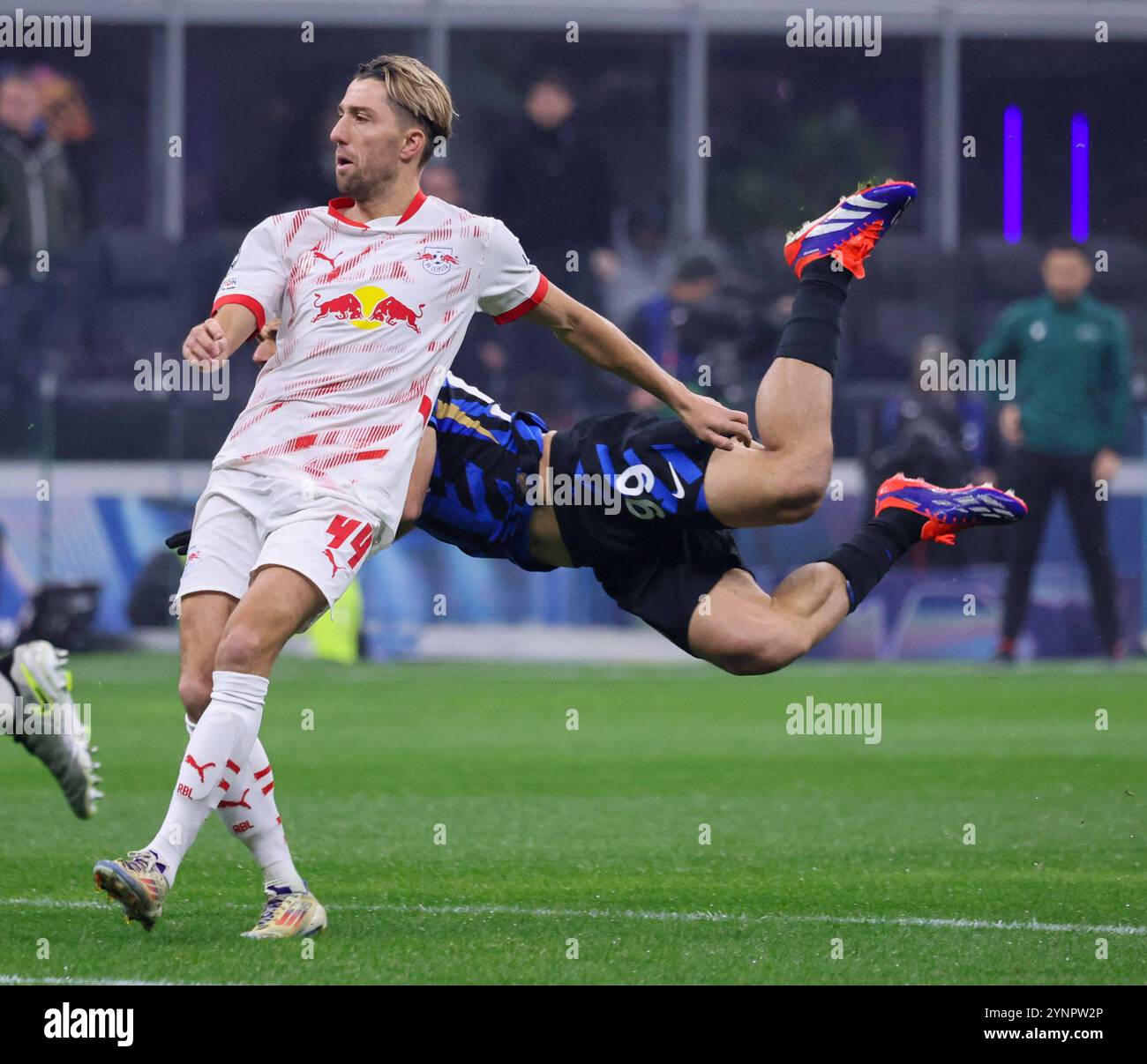 Milano, Milano, ITALIA. 26th Nov, 2024. During the Champions League ...