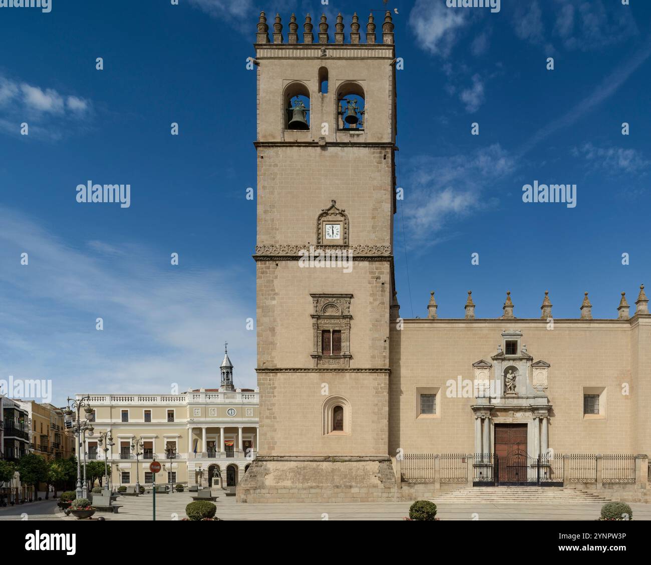 The Holy Metropolitan Cathedral of Badajoz or Cathedral of Saint John ...