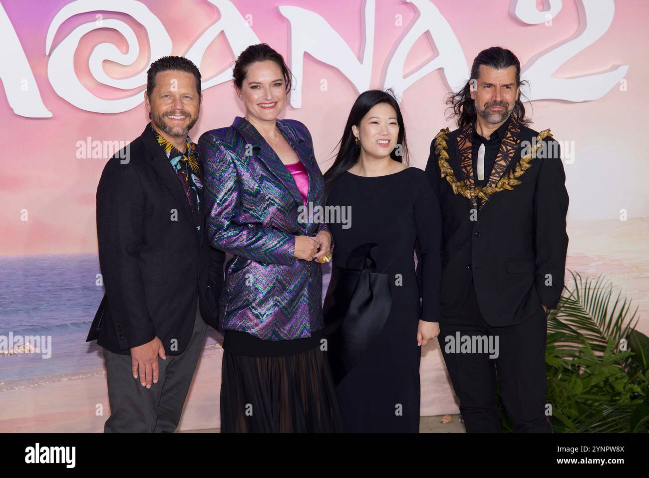 London, UK. Jason Hand, Dana Ledoux, Christina Chen and David Derrick ...