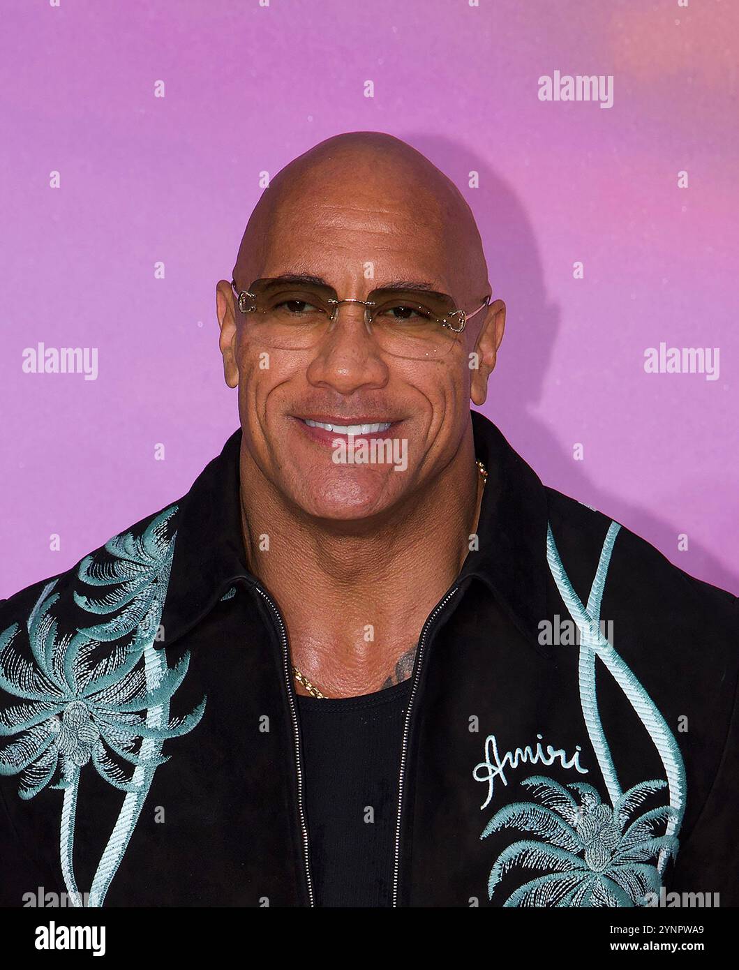 London, UK. Dwayne Johnson at the Moana 2 film premiere. 24th November ...