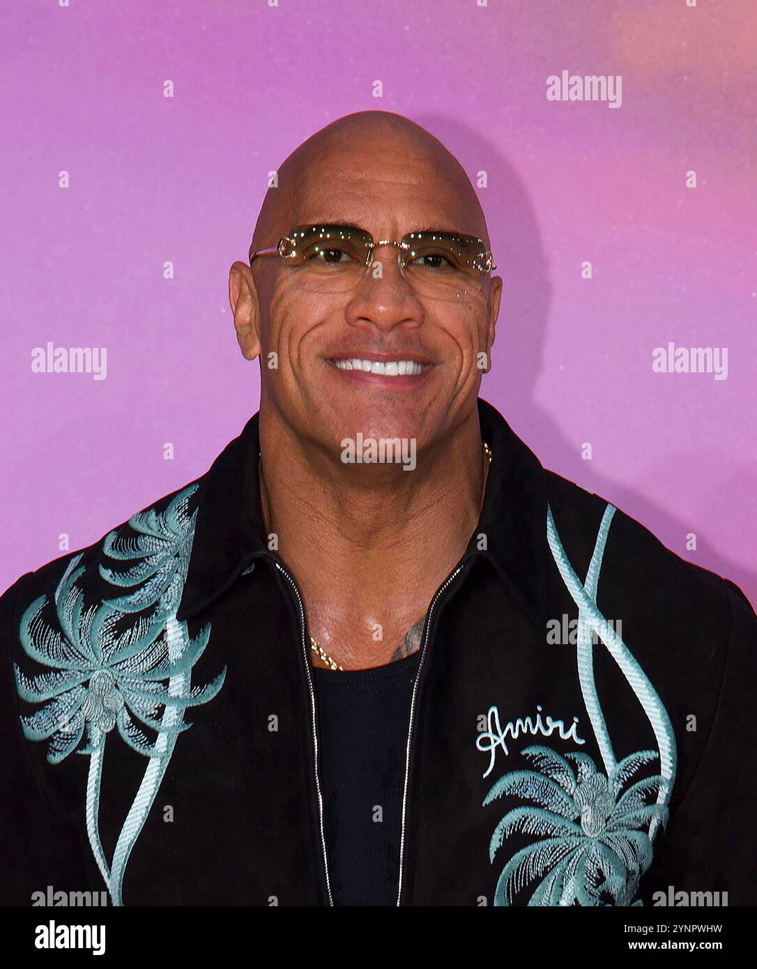 London, UK. Dwayne Johnson at the Moana 2 film premiere. 24th November ...