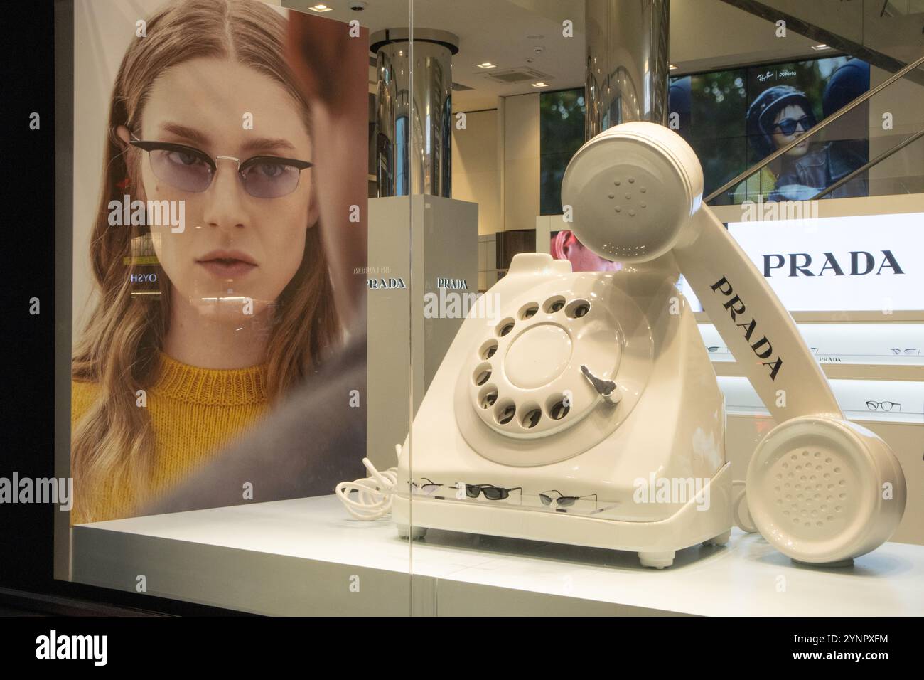 Prada Boutique, Corsa Venezia, Milan, Italy Stock Photo - Alamy
