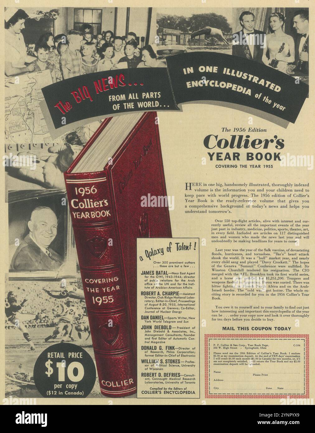 1956 yearbook hi-res stock photography and images - Alamy