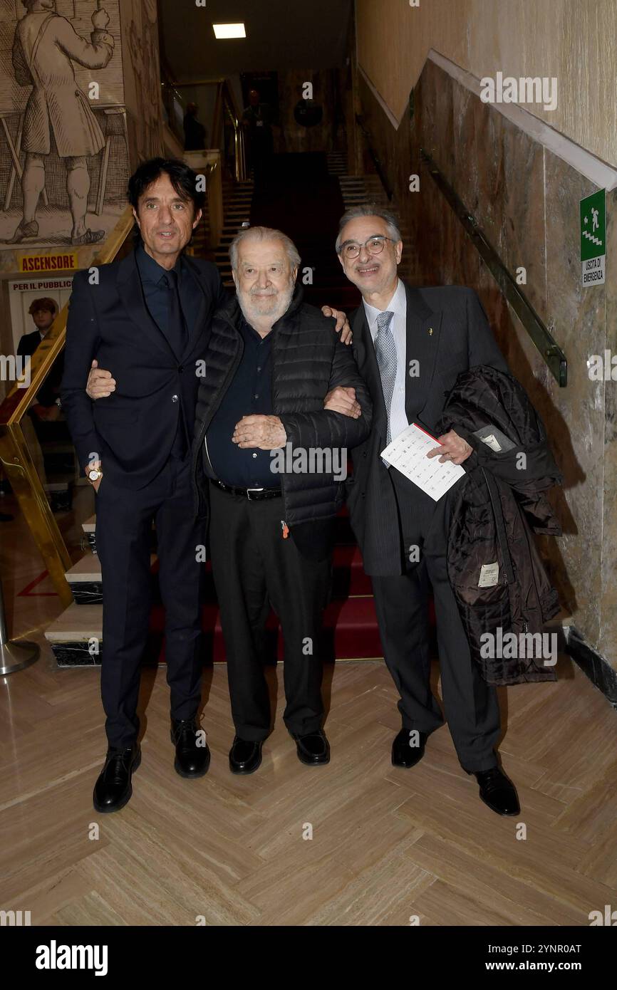 Turin: Cinema Romano. Red carpet film "A Christmas at Casa Croce". In ...