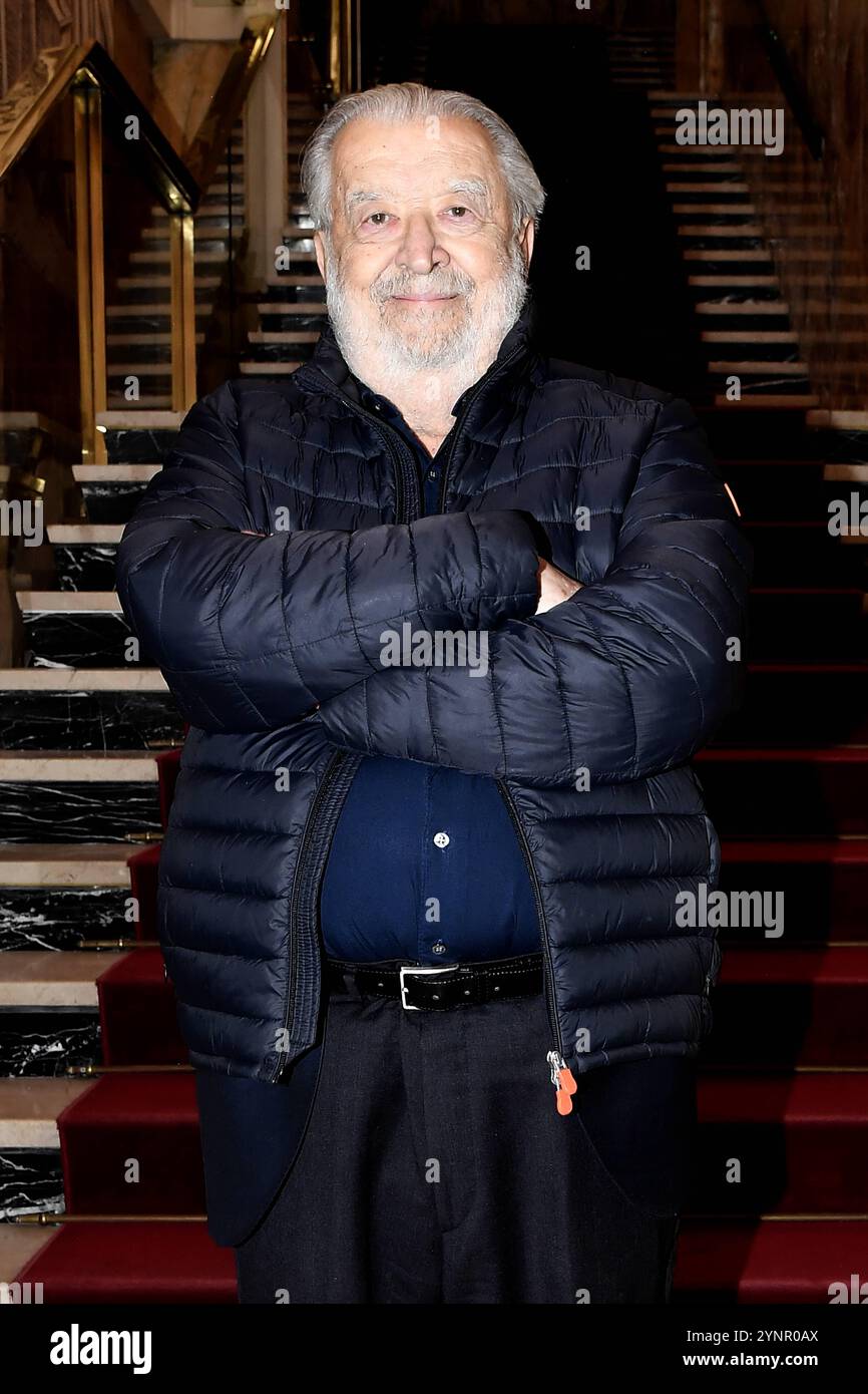 Turin: Cinema Romano. Red carpet film "A Christmas at Casa Croce". In ...