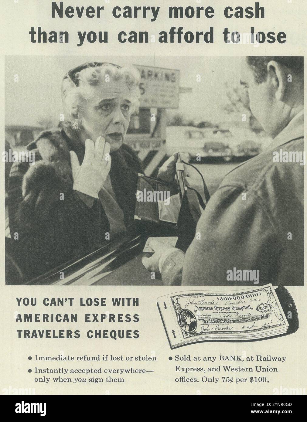 1950s usa american express magazine hi-res stock photography and images ...