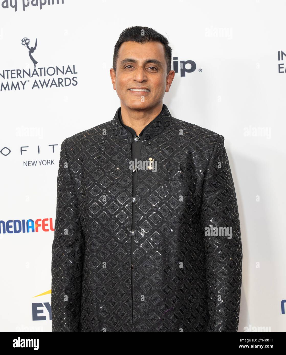 Narendra Reddy attends International Emmy Awards at Hilton Times Square ...