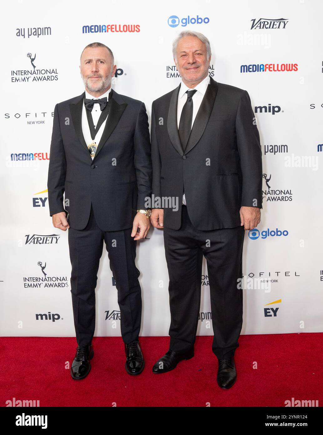 Mehmet Yigit Alp and Muge Akar attend International Emmy Awards at ...
