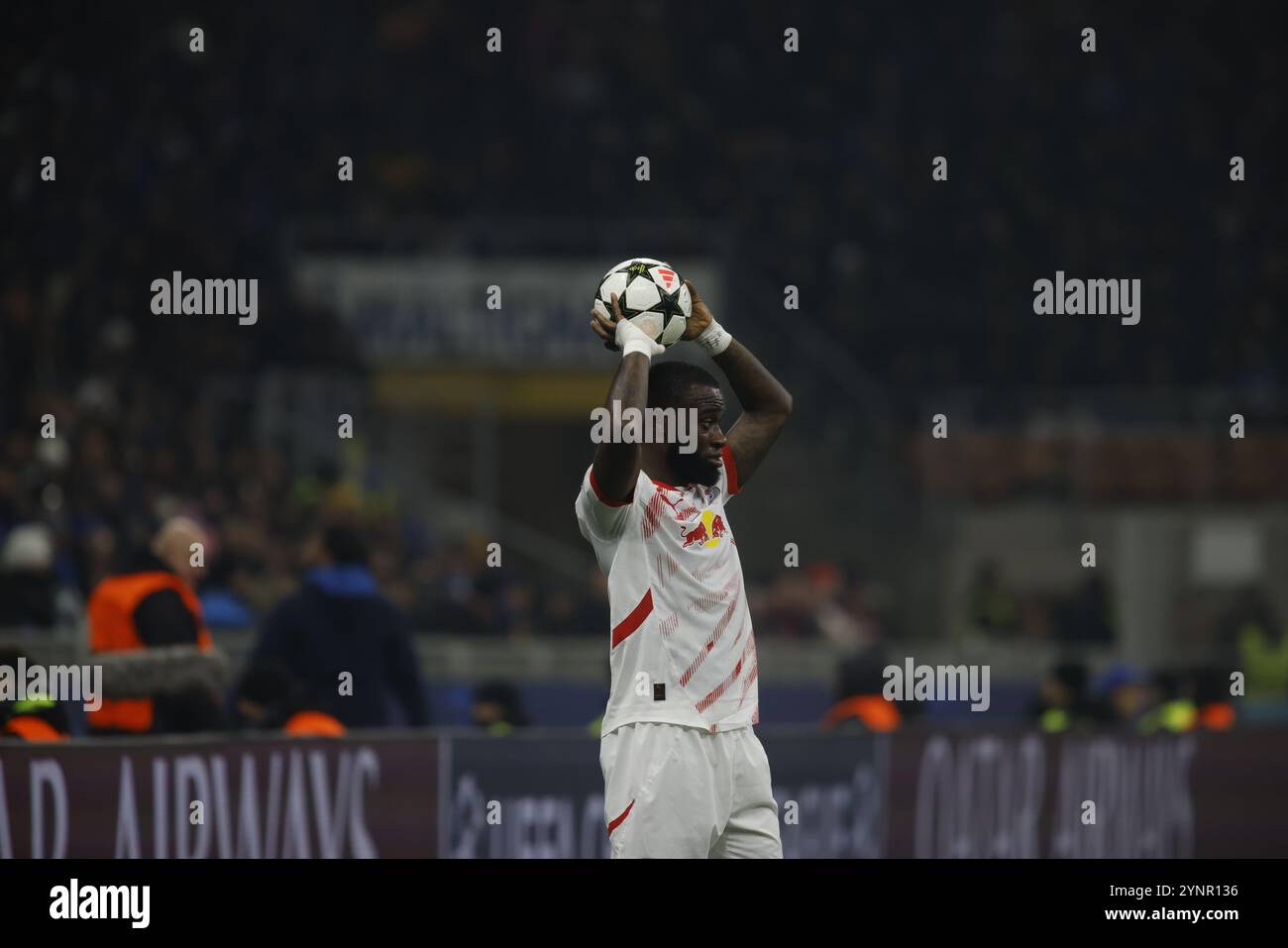 Lutsharel Geertruida of RB Leipzig during the Uefa Champions league ...