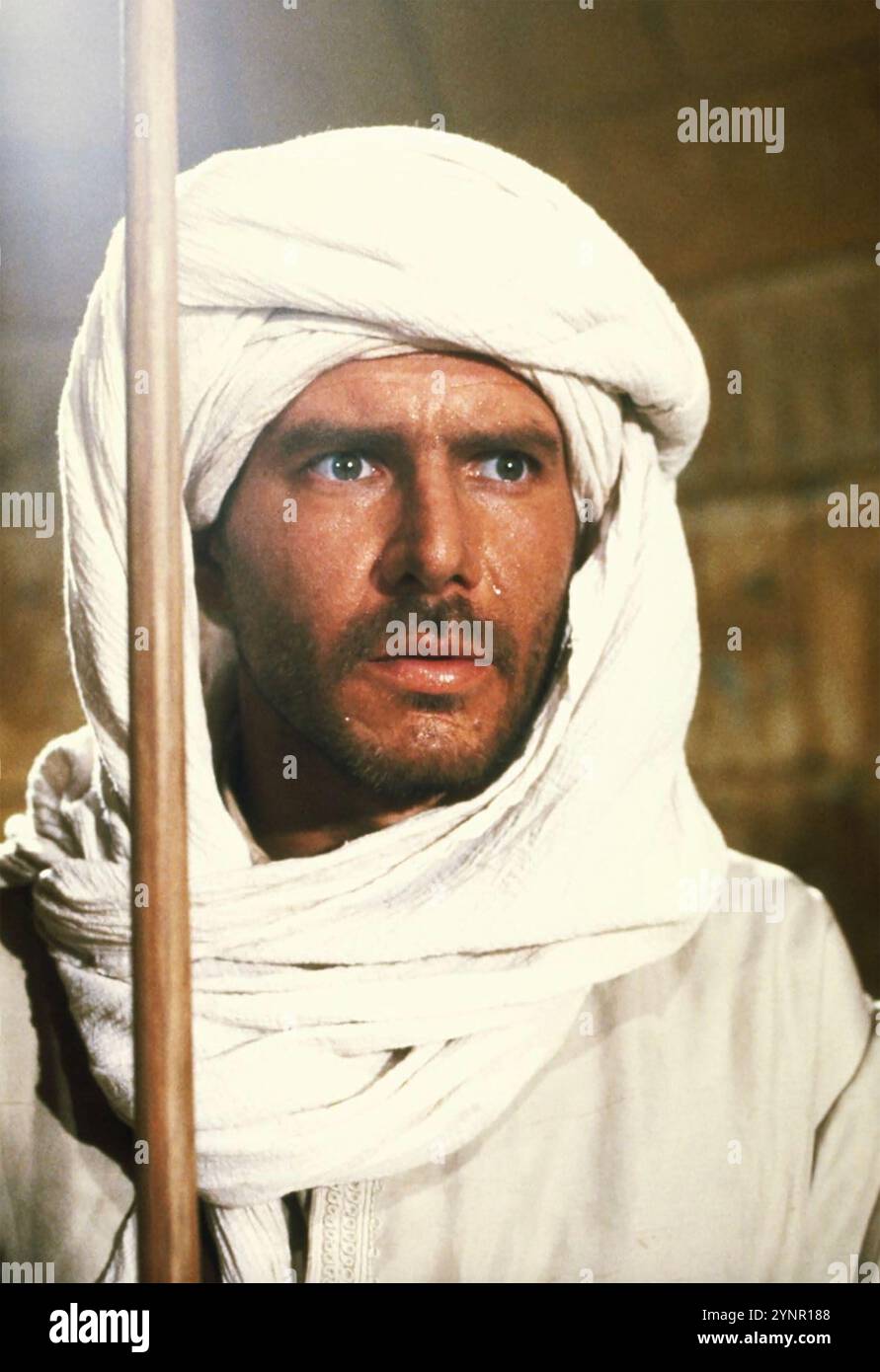 RAIDERS OF THE LOST ARK 1981 Paramount Pictures film with Harrison Ford ...