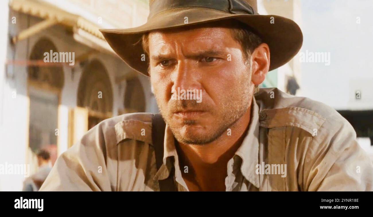 RAIDERS OF THE LOST ARK 1981 Paramount Pictures film with Harrison Ford ...
