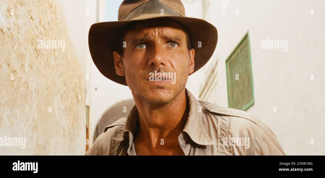 RAIDERS OF THE LOST ARK 1981 Paramount Pictures film with Harrison Ford ...