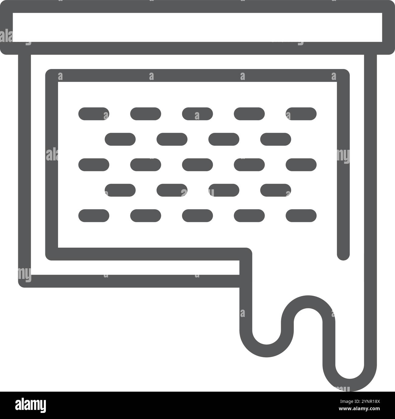 Frame with honey bees Cut Out Stock Images & Pictures - Alamy