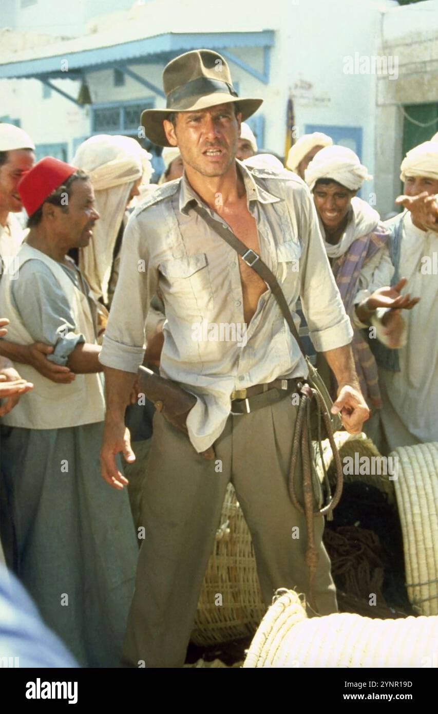 RAIDERS OF THE LOST ARK 1981 Paramount Pictures film with Harrison Ford ...