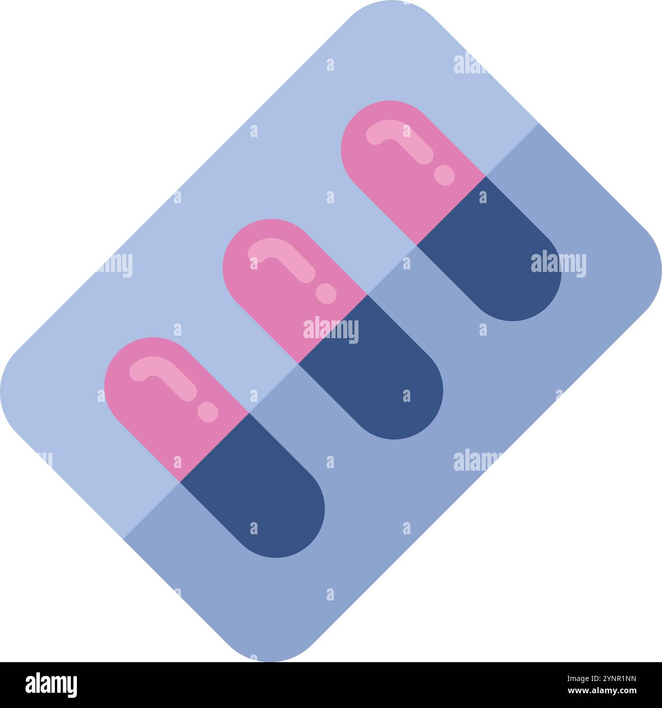 Pharmacy dose symbol. Pill blister color icon Stock Vector Image & Art ...