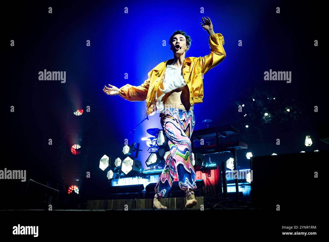 AMSTERDAM - British singer Jacob Collier performs at concert venue AFAS ...