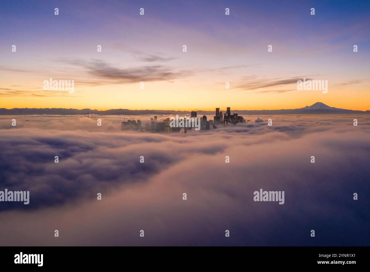 Amazon seattle aerial hi-res stock photography and images - Alamy