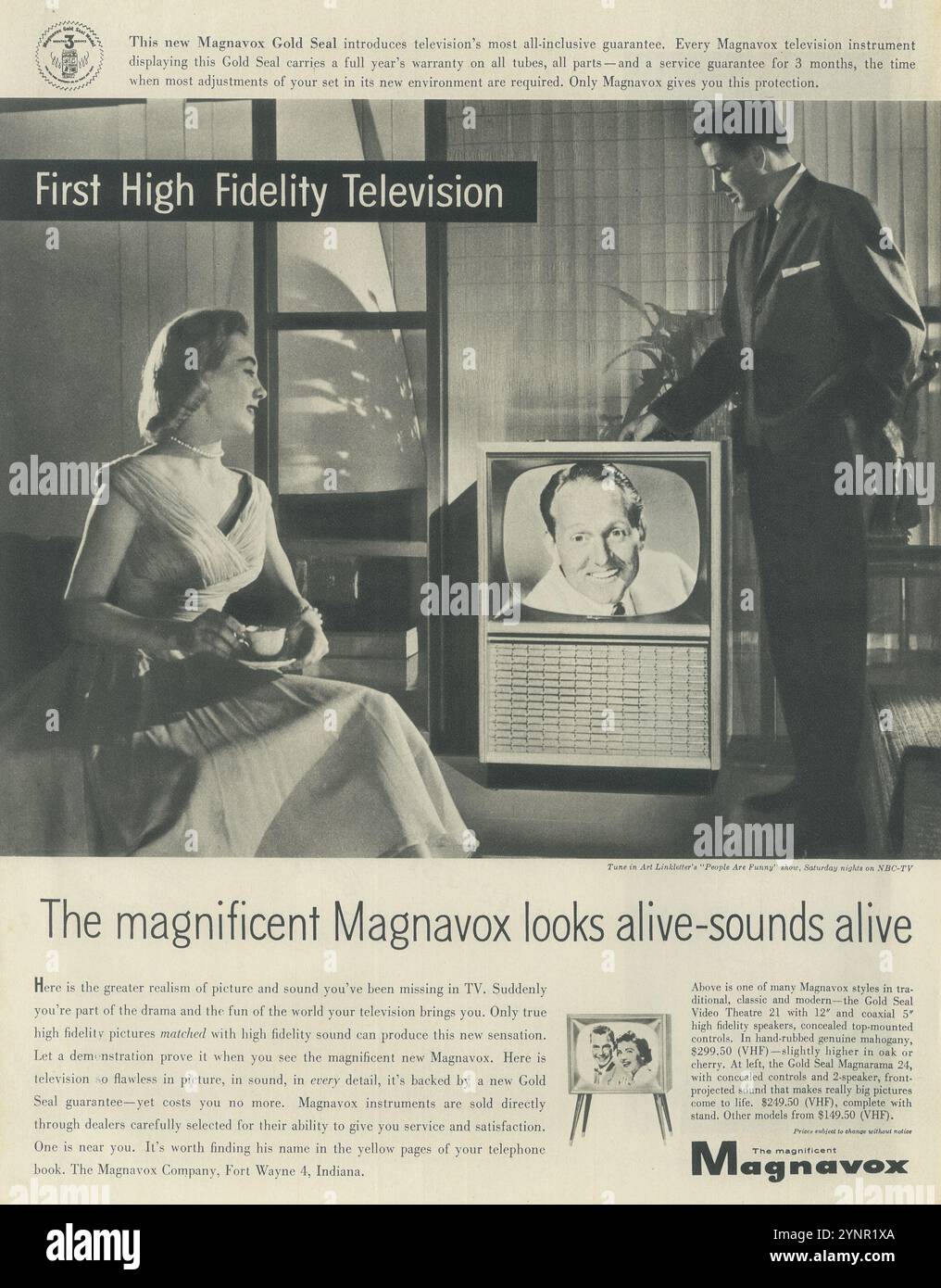 1950's tv sets hi-res stock photography and images - Alamy