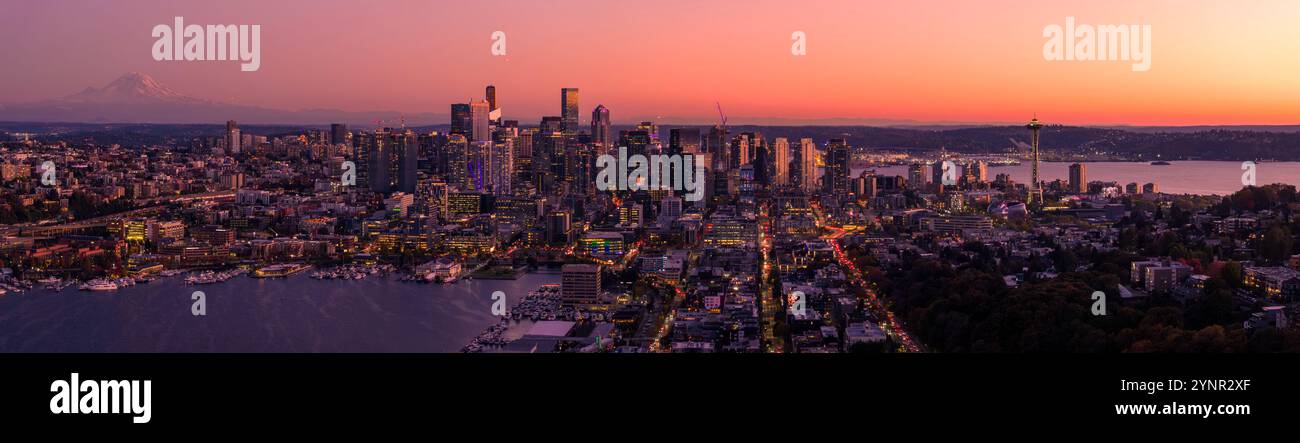 Amazon seattle aerial hi-res stock photography and images - Alamy