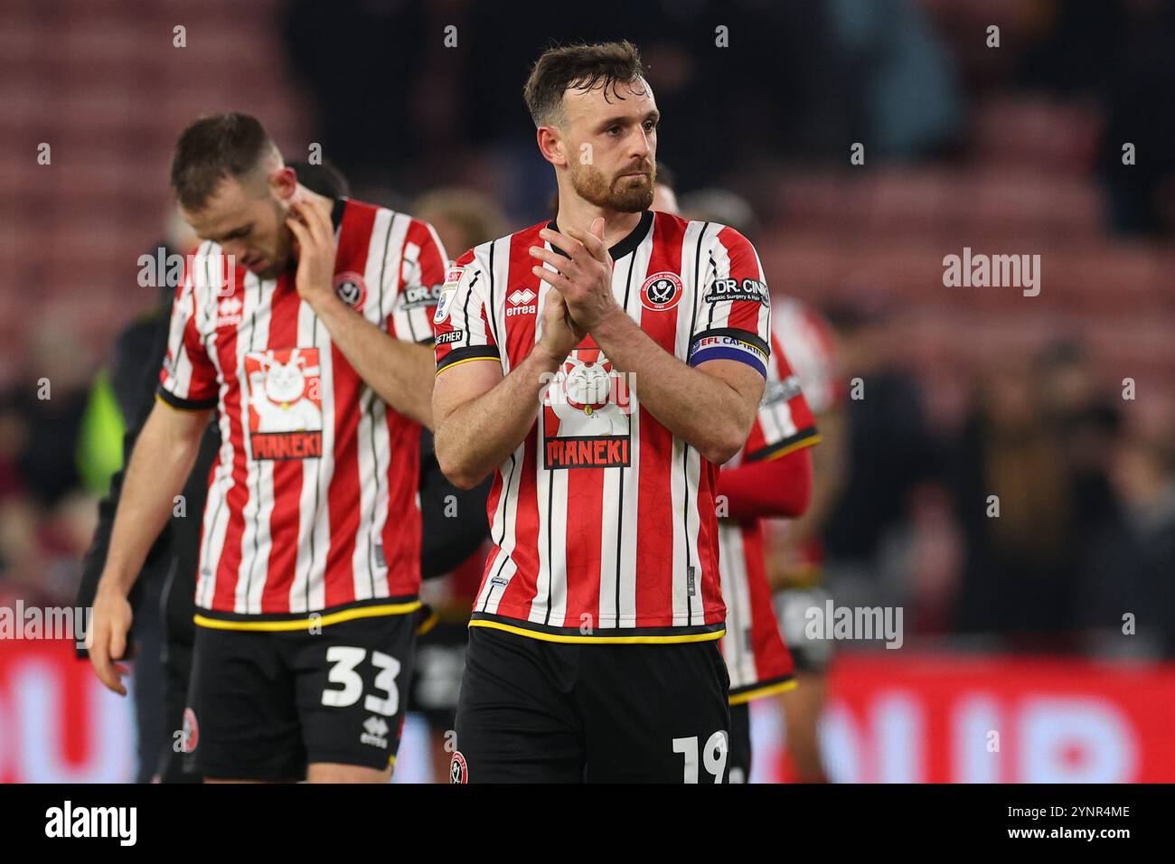 Sheffield, England, 26th November 2024. Jack Robinson of Sheffield ...