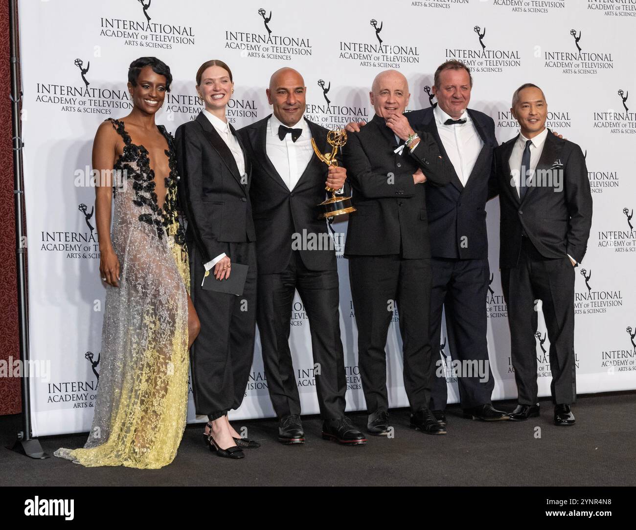 Sam Kozhaya and Alfred Lot and team winners in Drama Series category ...