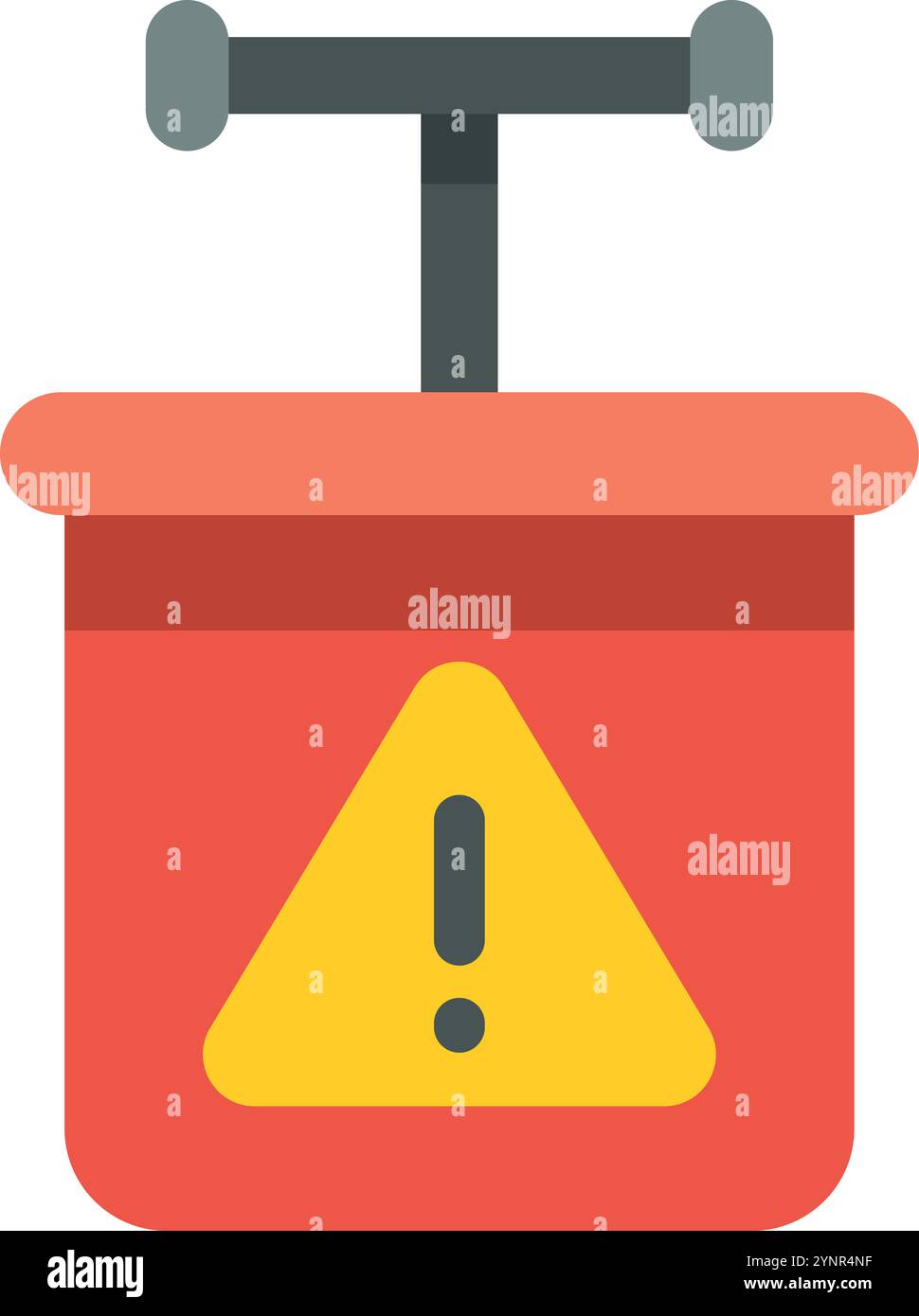 Explosion detonator color icon. Dangerous dynamite symbol isolated on ...