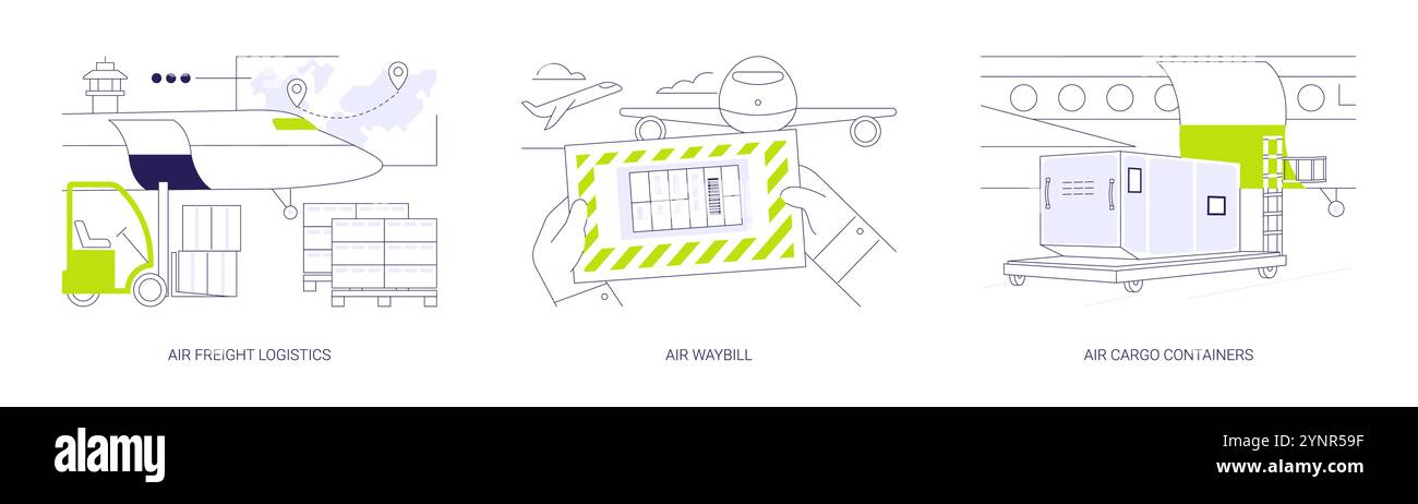 Shipping containers abstract Stock Vector Images - Alamy