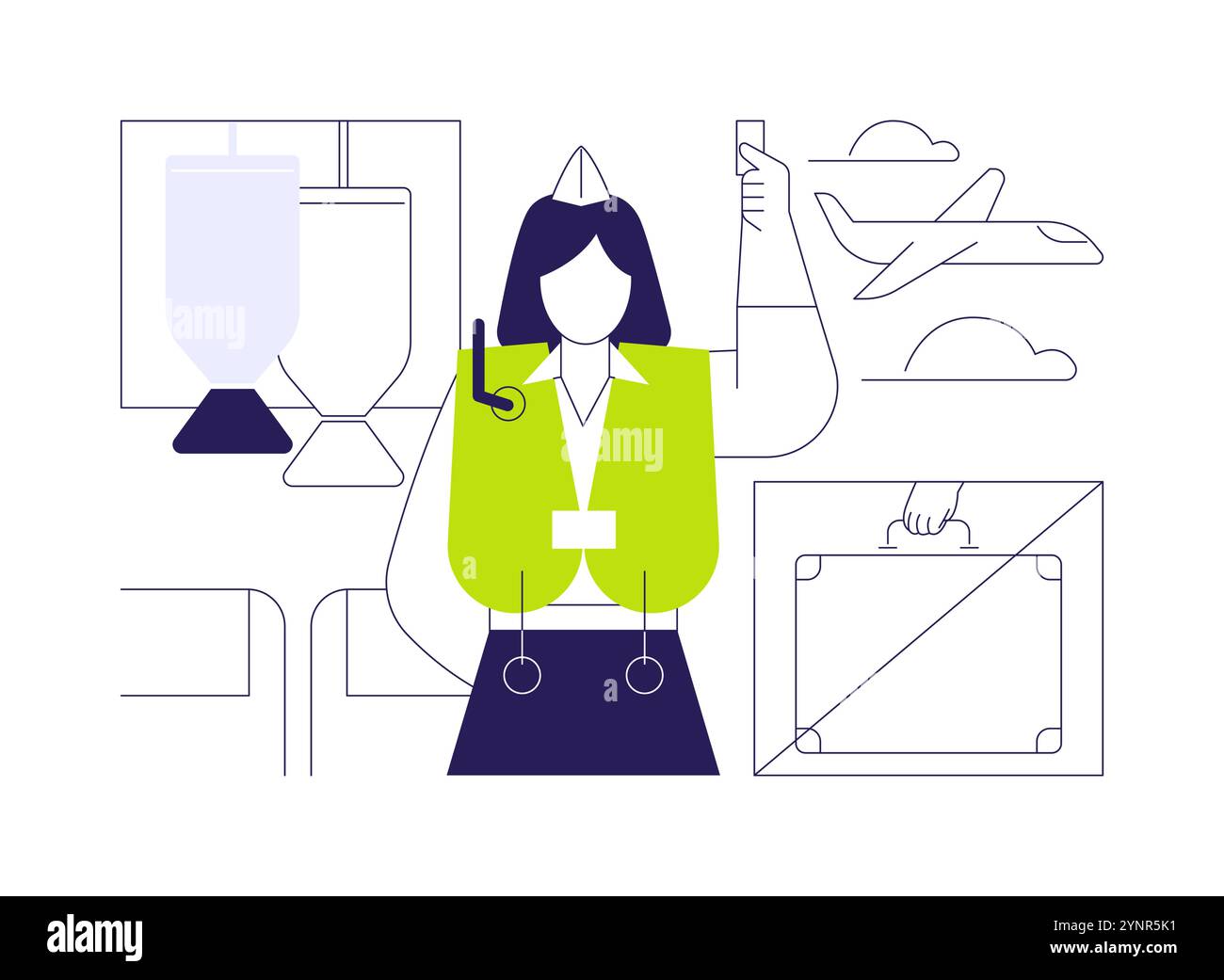 Safety instructions abstract concept vector illustration Stock Vector ...