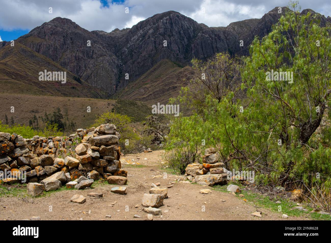 Stunning scenery on the Maragua crater hike, near Sucre, Bolivia Stock ...