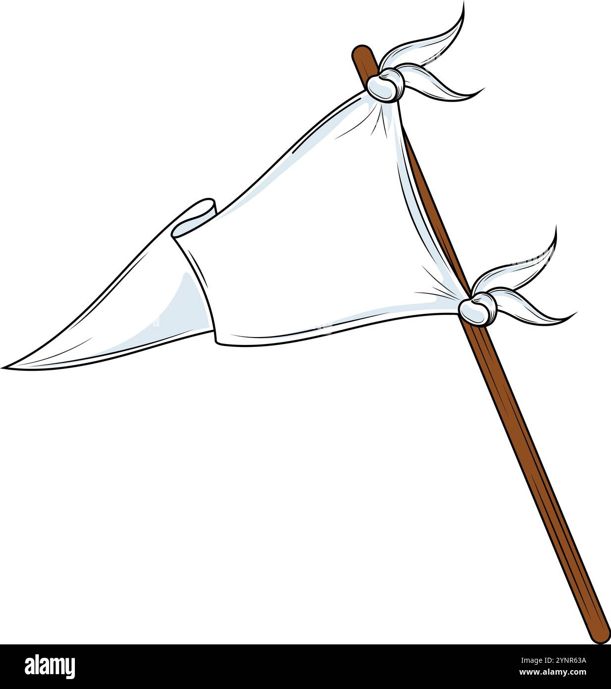 Surrender White Flag White Flag Of Surrender Blows In The Wind