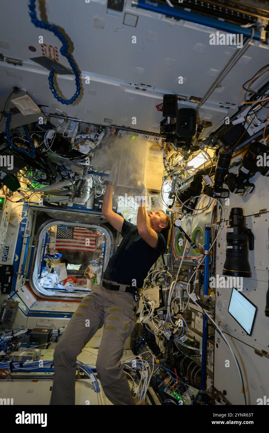 International Space Station, Earth Orbit. 10 November, 2024. NASA ...