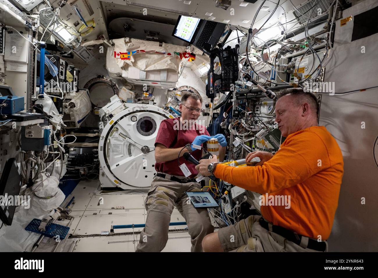 International Space Station, Earth Orbit. 06 November, 2024. NASA ...