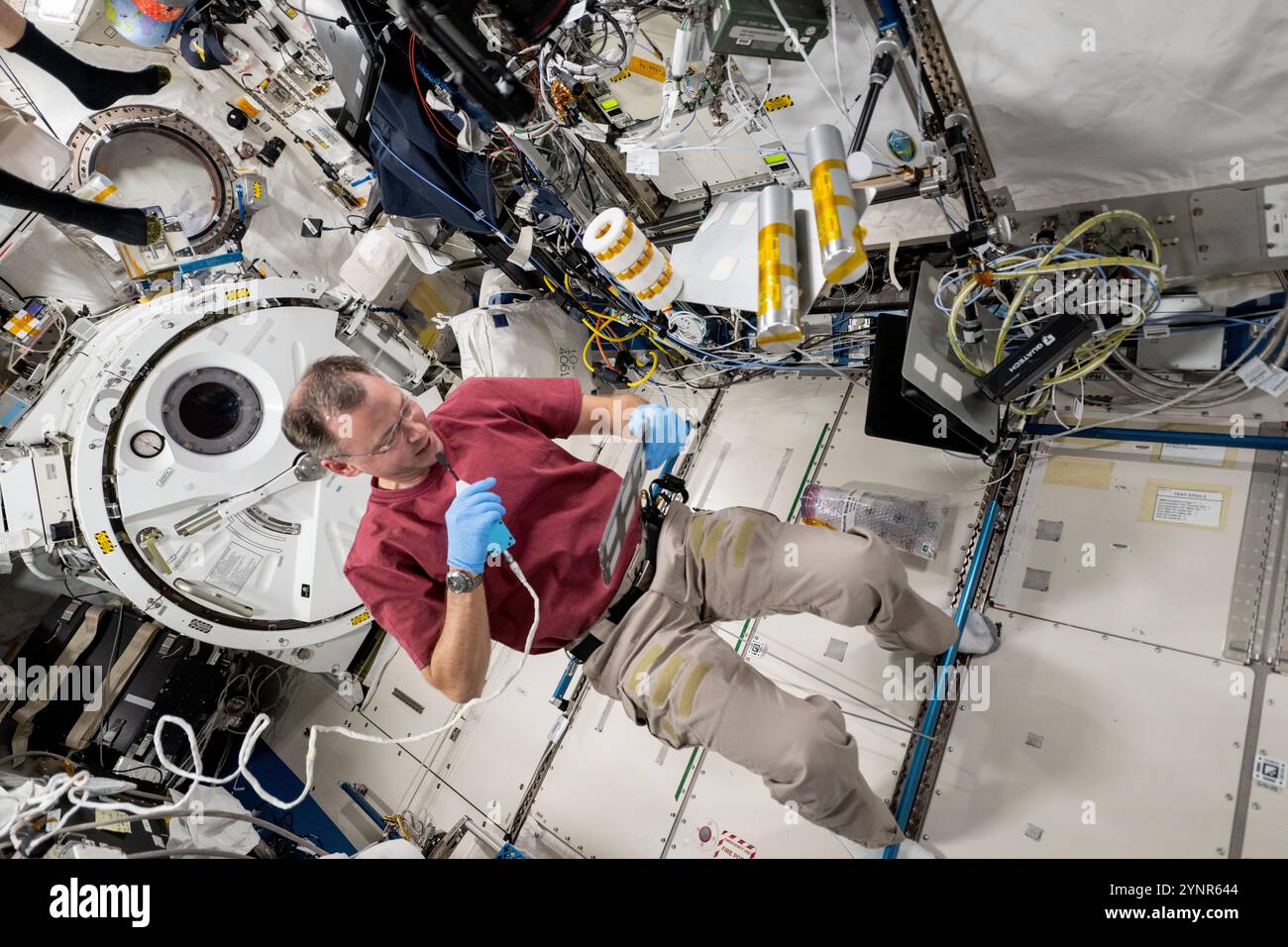 International Space Station, Earth Orbit. 06 November, 2024. NASA ...