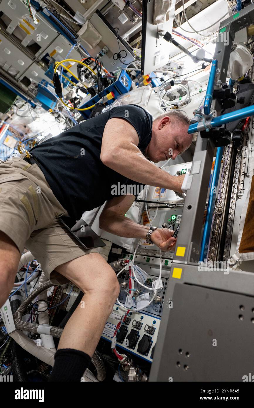 International Space Station, Earth Orbit. 06 November, 2024. NASA ...